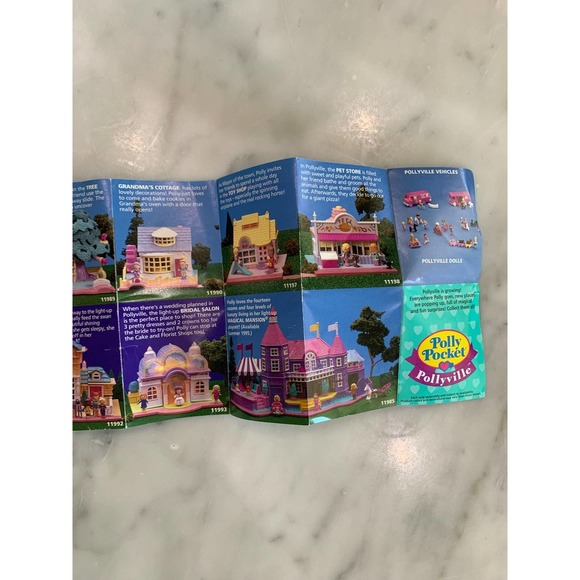 Blue Bird | Toys | Vintage 99s Polly Pocket Mattel Blue Bird Manual ...